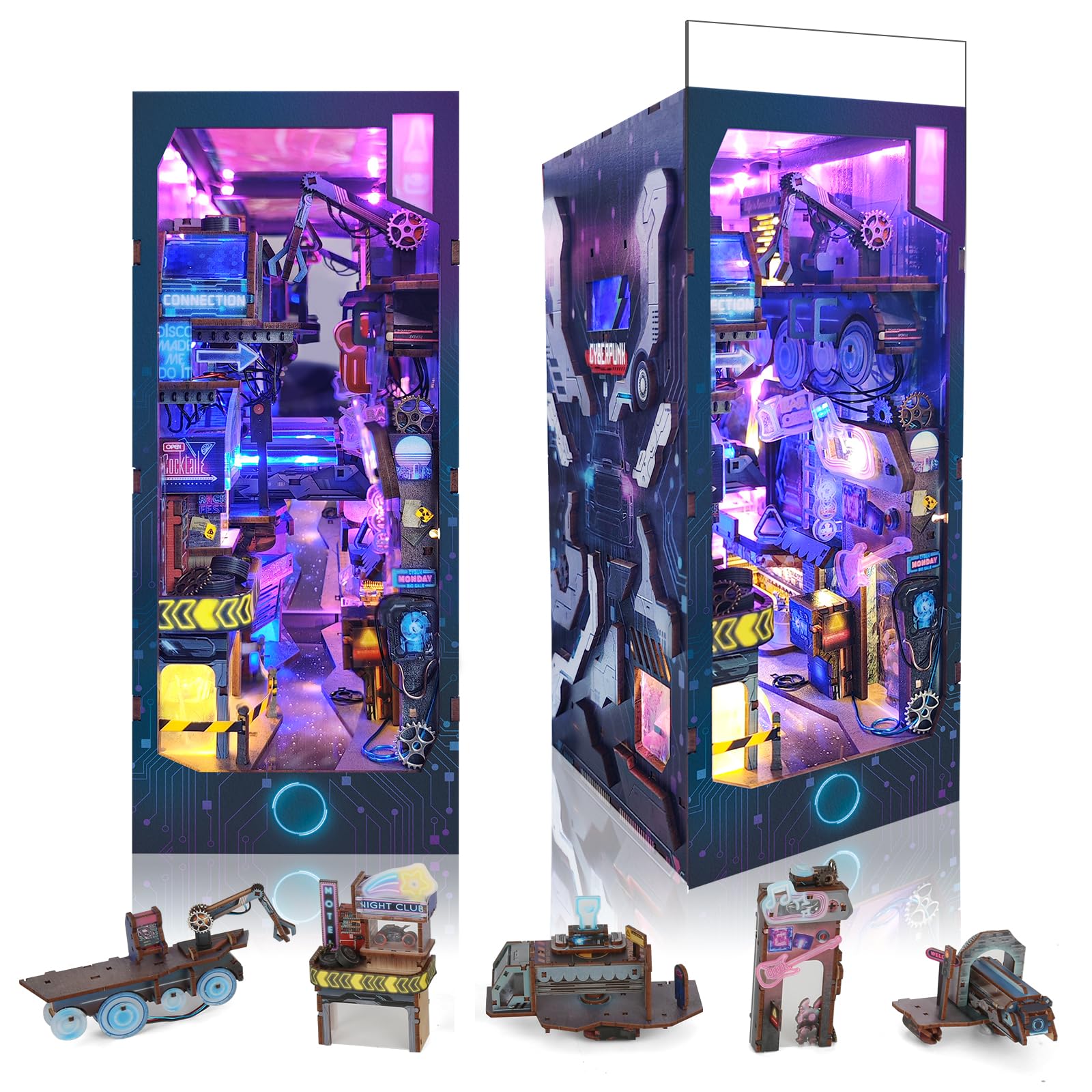 New CyberPunk Endless Dimensions Book Nook - Own4Less